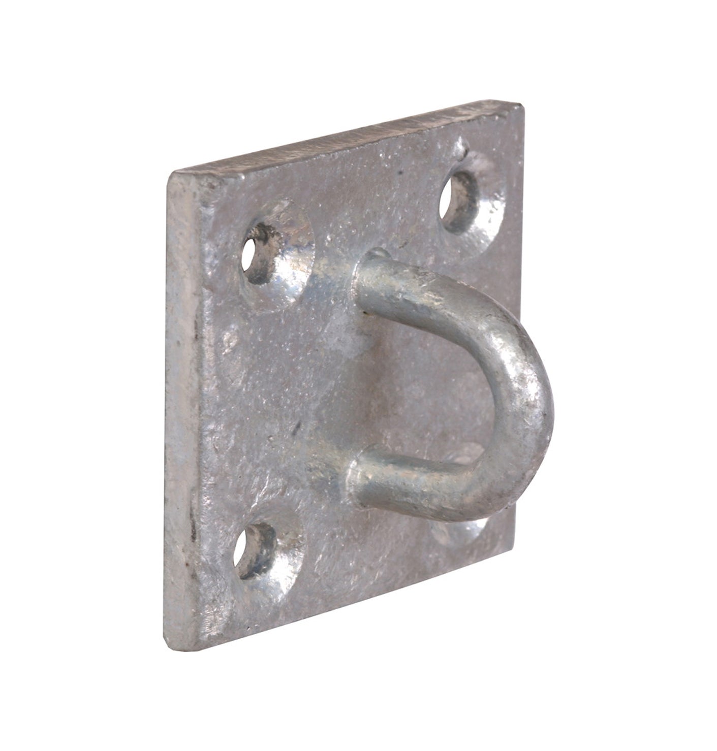 Galvanised Pad Eye - Square - 5cm x 5cm – Zephyr Sail Shades